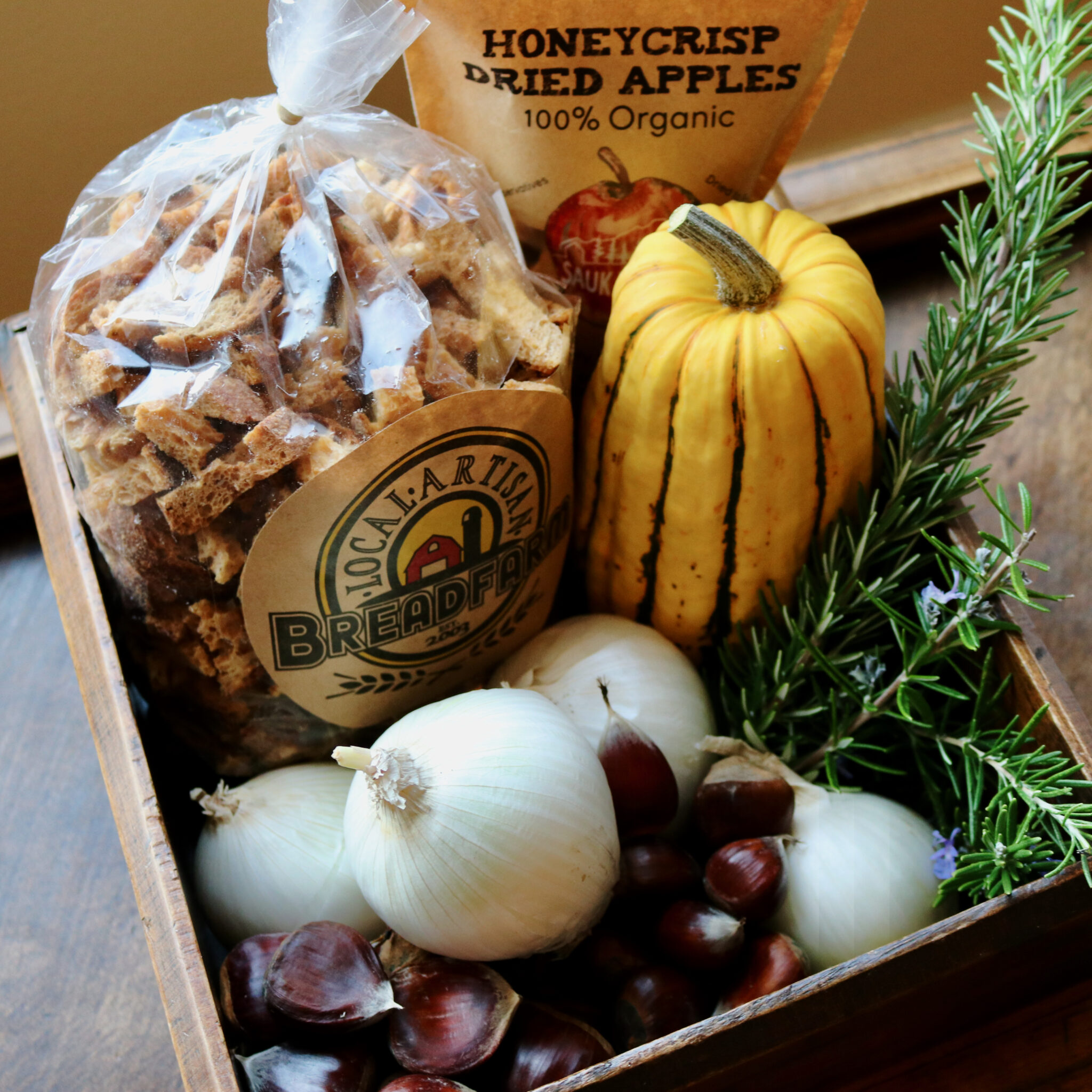 Roasted Chestnut & Apple Stuffing - Genuine Skagit Valley